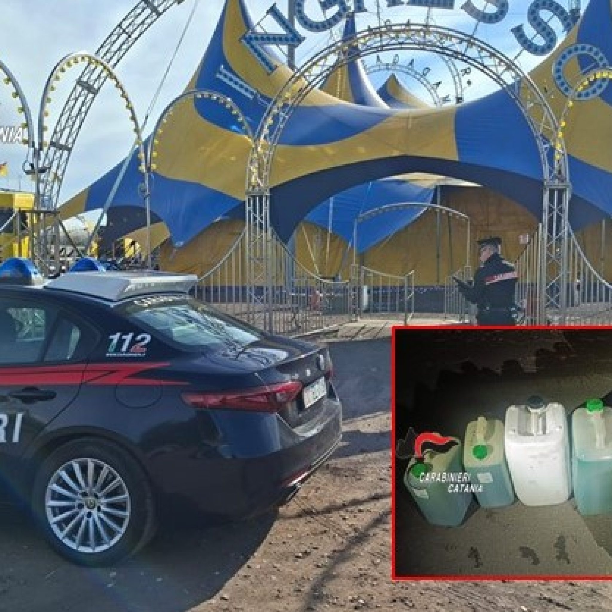 Misterbianco | Rubavano gasolio da un autocarro del circo: due ...